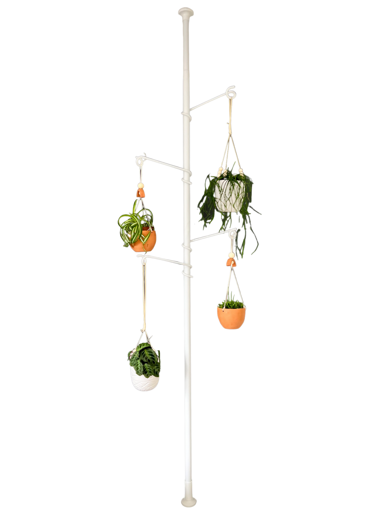 Tension Plant Hanging Pole - White – Urban Greenhouse